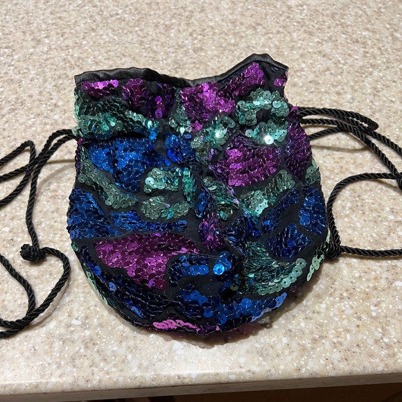 Source Unknown | Bags | Vintage Sequin Purse | Poshmark